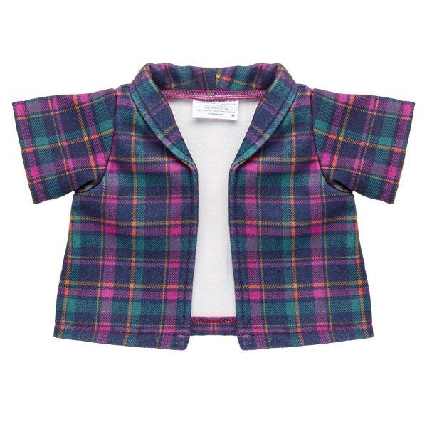 Plaid Jacket – Build-A-Bear Workshop Australia